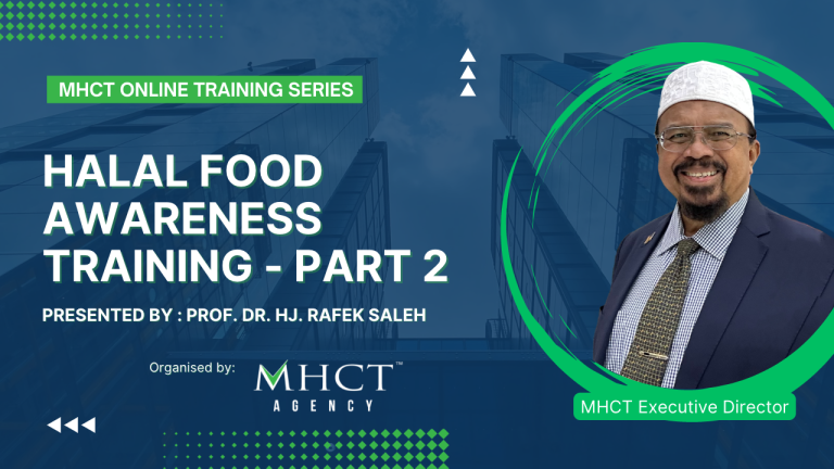 MHCT Online Training Series : Halal Food Awareness - MHCT - Halal ...